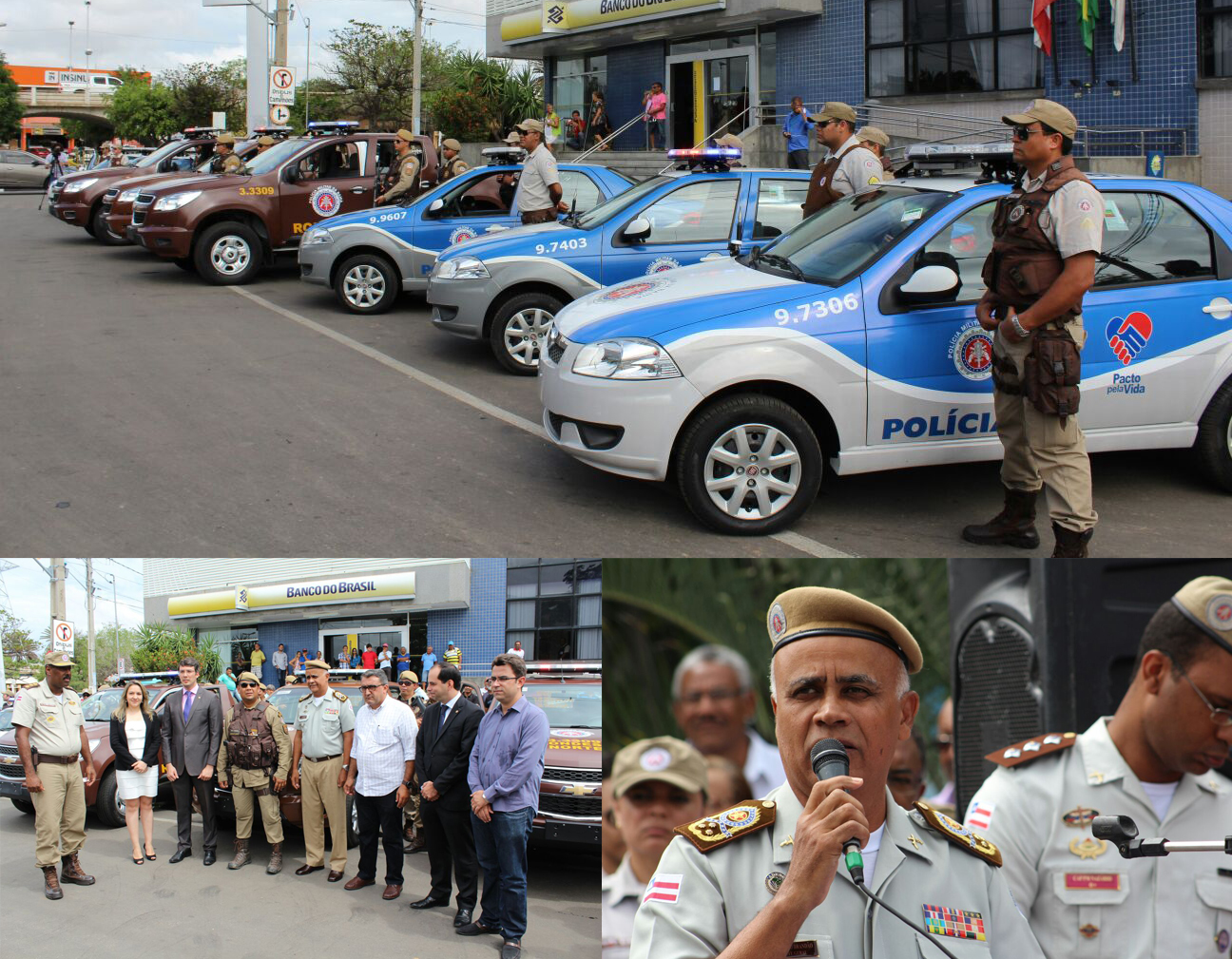 PM recebe nove viaturas novas para reforçar o norte da Bahia - Portal ...