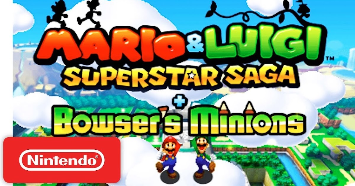 Mario & Luigi: Superstar Saga + Bowser’s Minions (3DS) recebe trailer ...