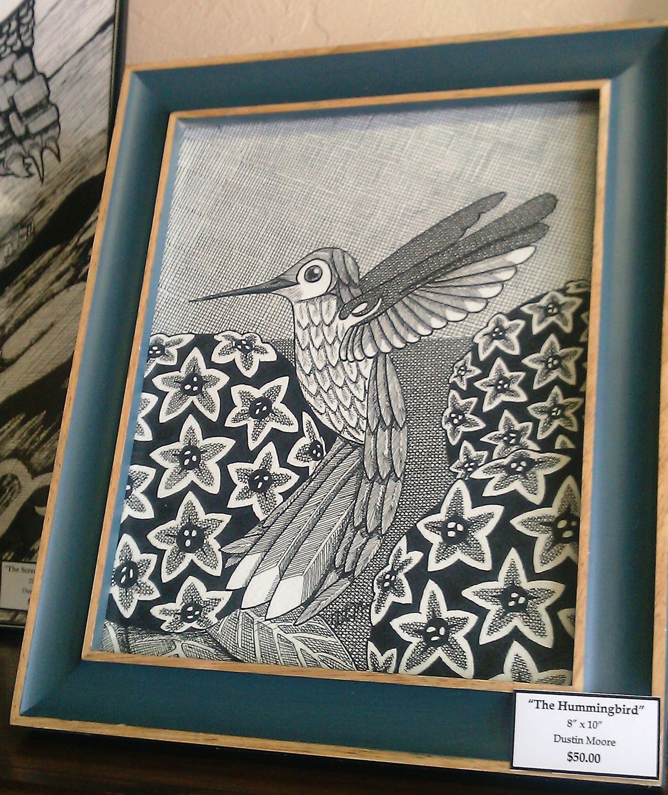 unlabeled apparel: Dustin Moore Art