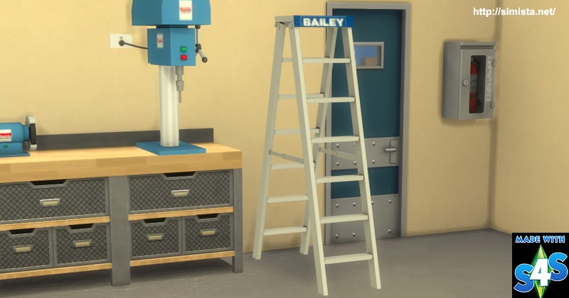 Simista A little sims 4 blog : Ladder deco set