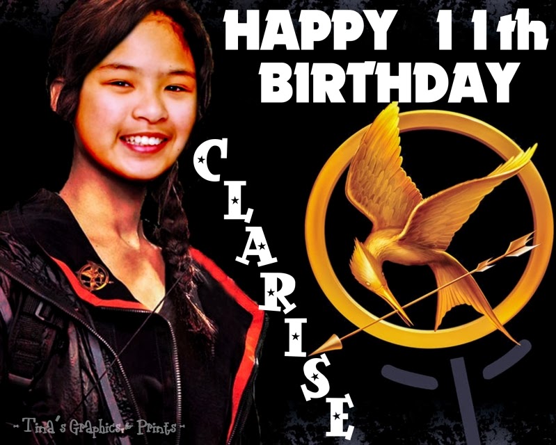 TINA'S GRAPHICS & PRINTS: Hunger Games Birthday Poster