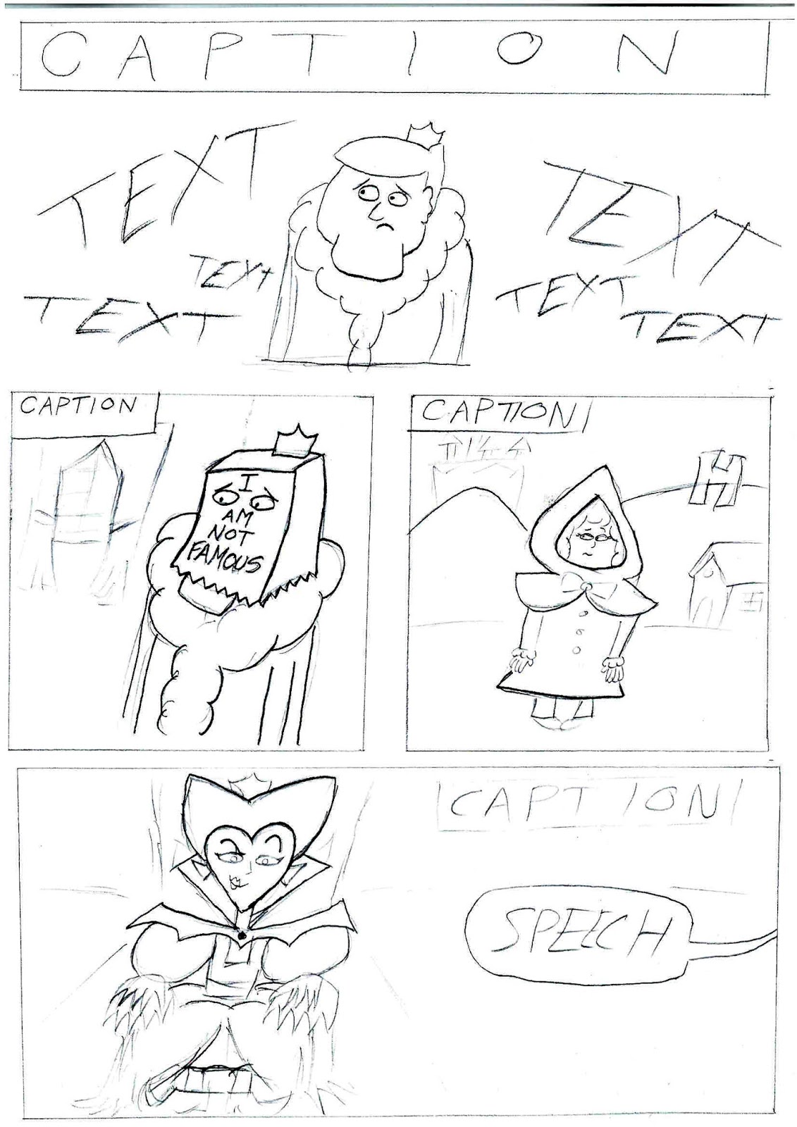 Unit 33 - Comics and Graphic Novels: LO3 - Task 5: Planning a Graphic ...