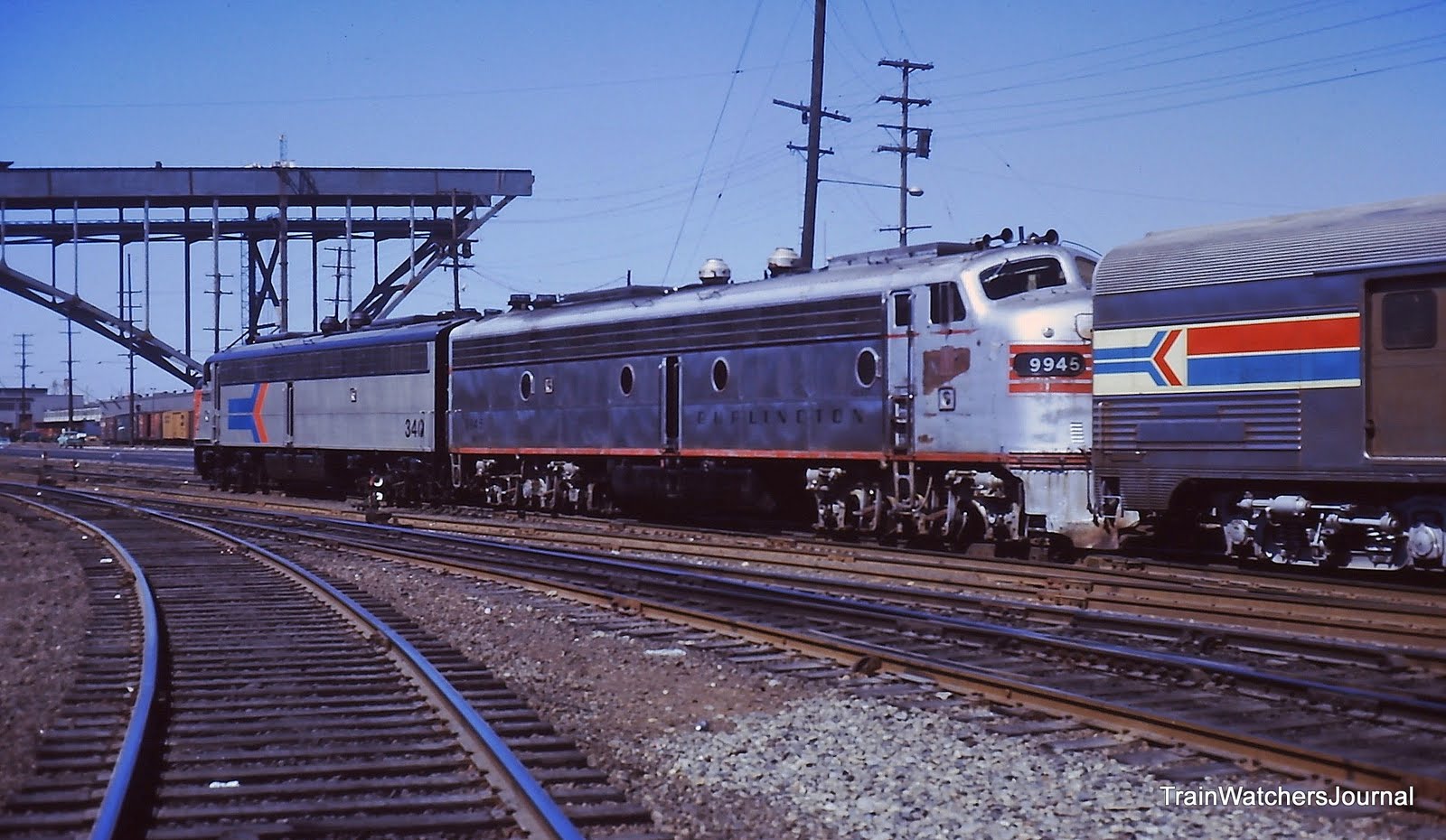 TrainWatchersJournal: Amtrak E-Units - Portland, Oregon - 1972 - Part1