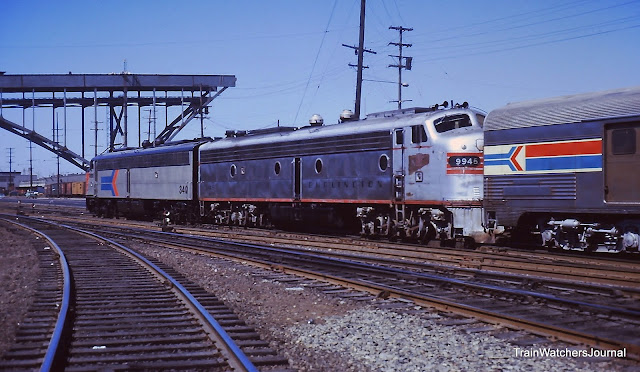 TrainWatchersJournal: Amtrak E-Units - Portland, Oregon - 1972 - Part1