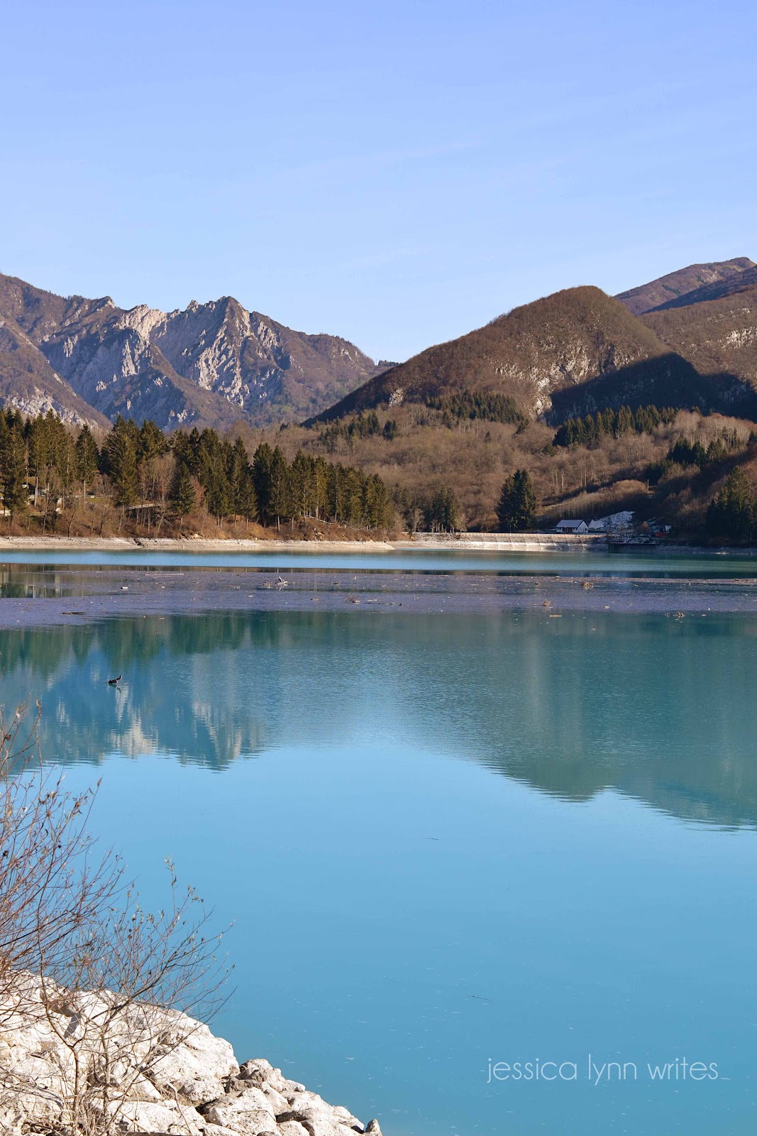 Lake Barcis, Italy • Jessica Lynn Writes