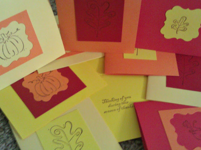 Expressions of Autumn - Handmade Greeting Cards for Beginners ...