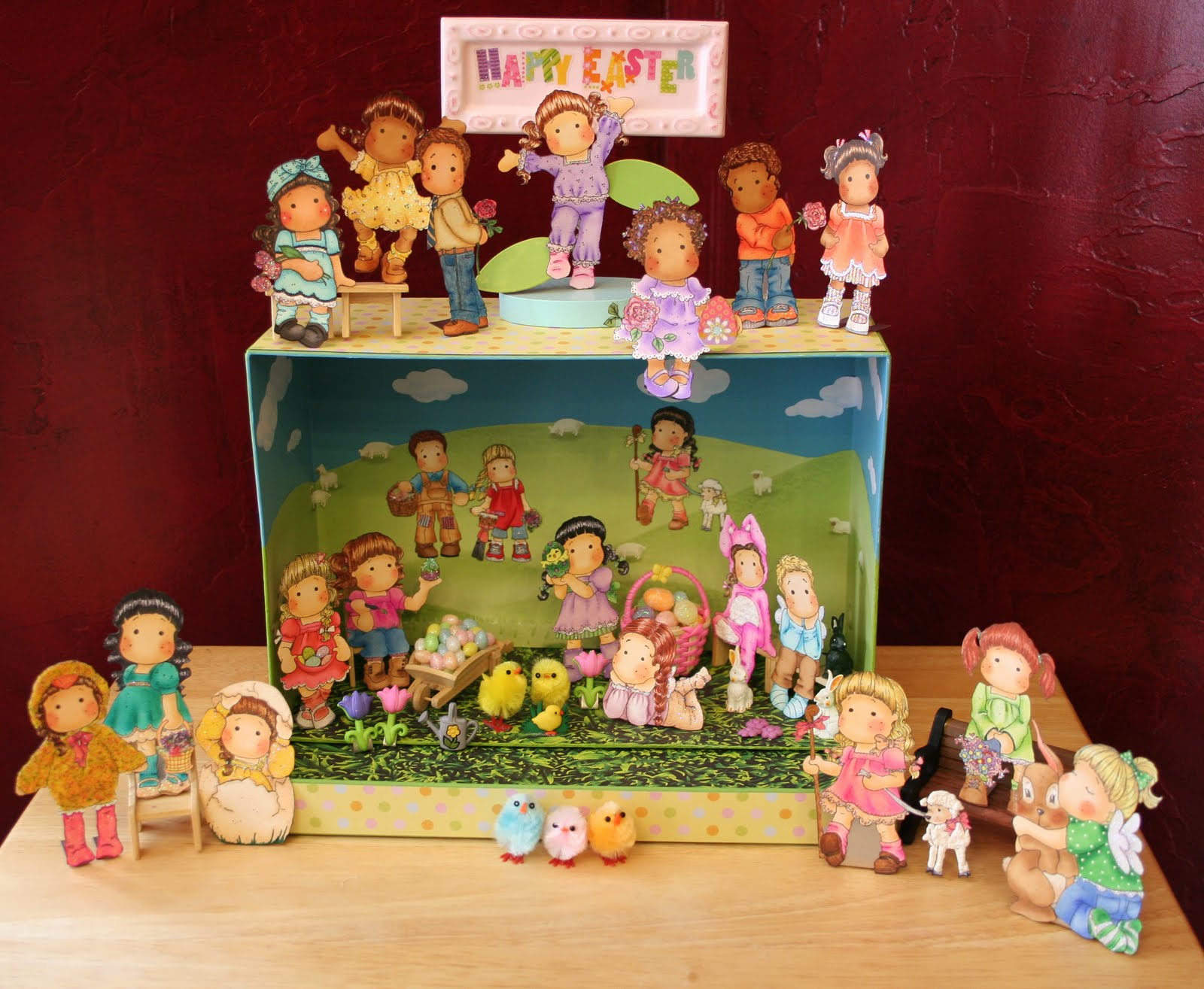 Rosemary's Creations: Easter DIORAMA for the Magnolia-licious Easter ...