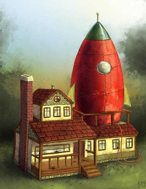 Fred Schiller: Rockets and spaceships. I could never decide with I like ...