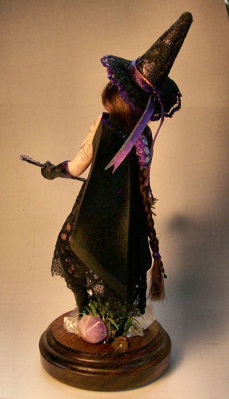 Artist Ron Byrum's Place: Clay Witch Doll Sculpture