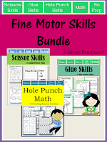 The RV Classroom: Wrapping Paper Fine Motor Activities