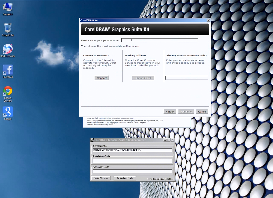 Everything 4 Share: Cara Aktivasi CorelDraw X4 agar tidak TRIAL