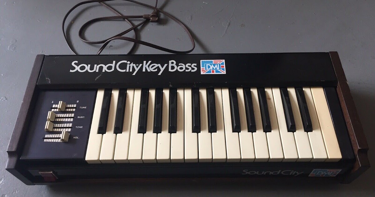 MATRIXSYNTH: Vintage SoundCity Key Bass Synthesizer