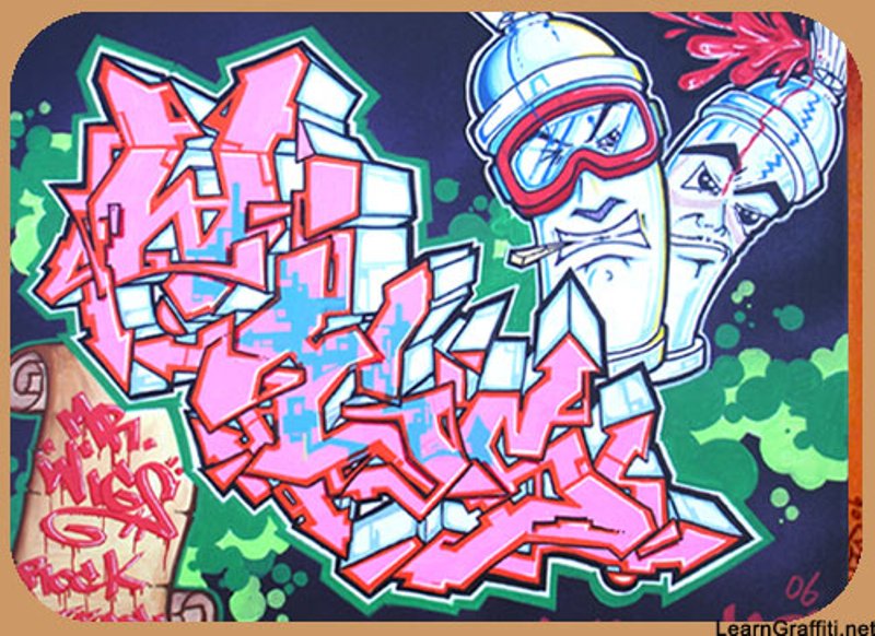 Graffiti Soul: Amazing Graffiti Wiggles Design