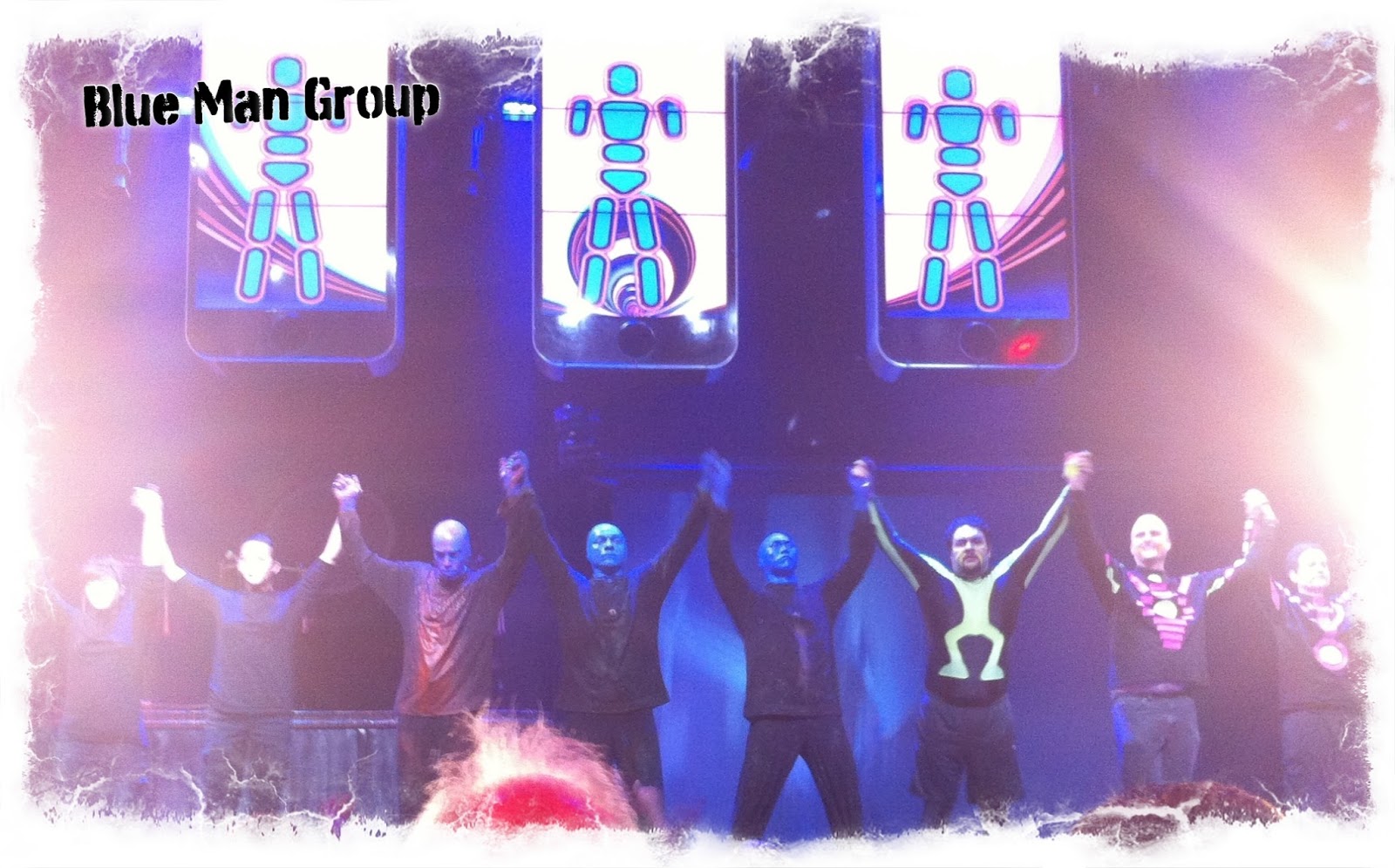 Evan and Lauren's Cool Blog: 7/22/13: Blue Man Group High Energy Fun in ...