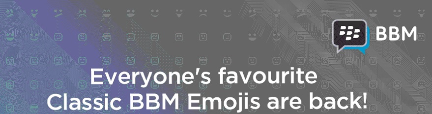 Everyone's Favourite Classic BBM Emojis are back!