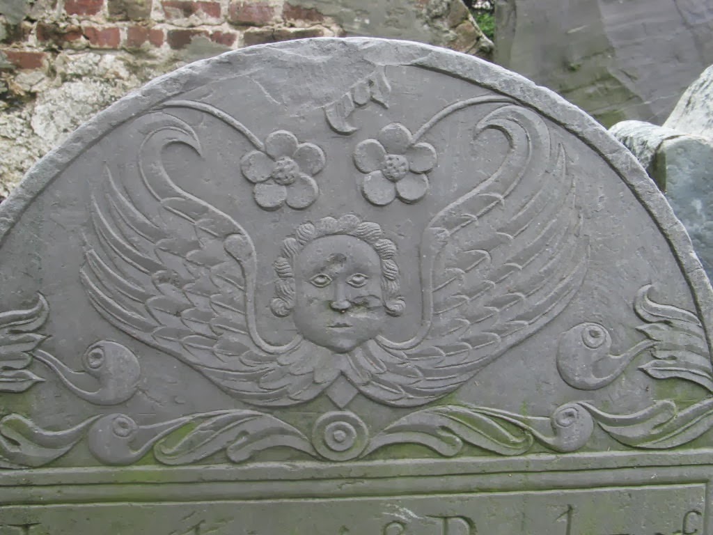Gravestones of Colonial New England