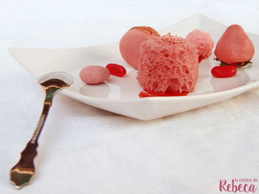 La cocina de Rebeca: Fresas en texturas