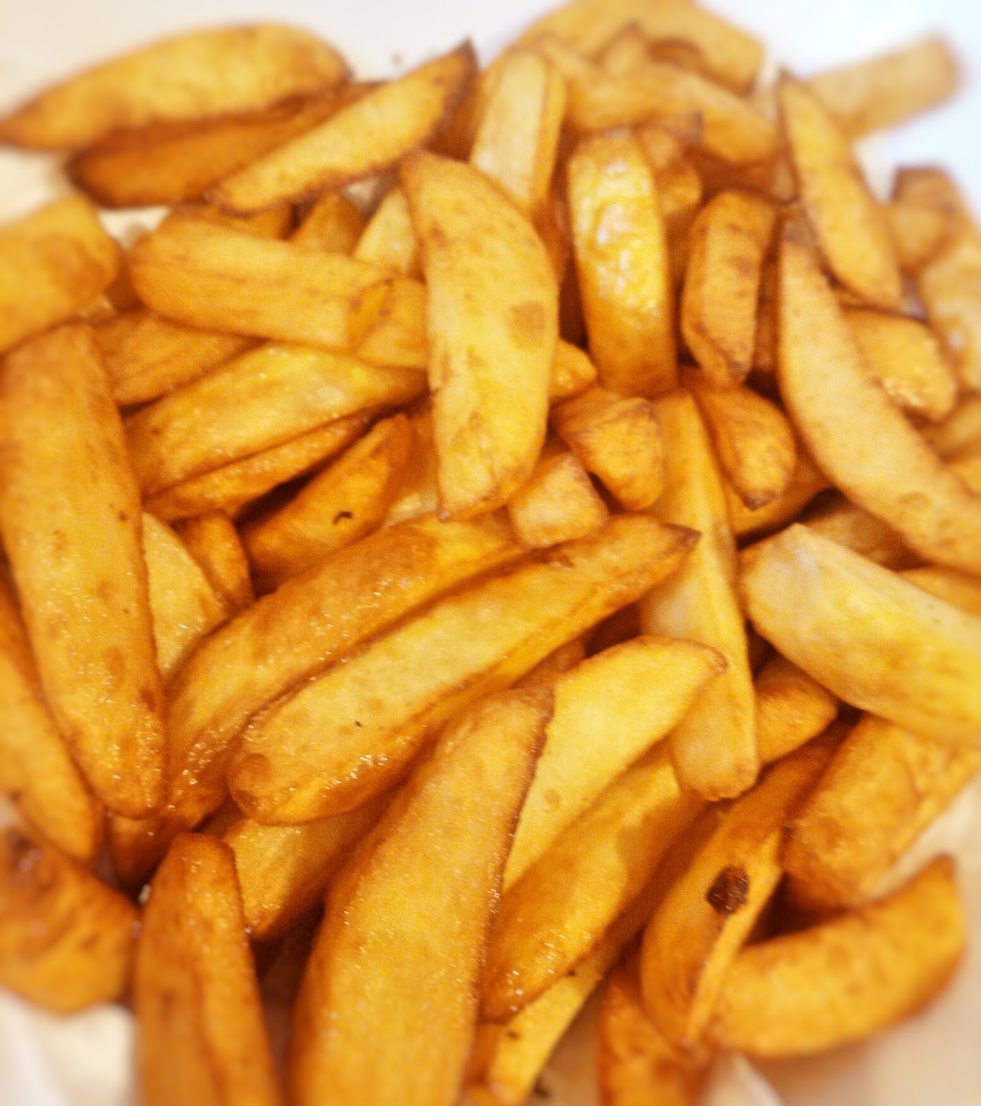 Américain frites salade