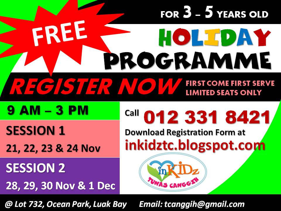 InKidz's 4-day Holiday Programme