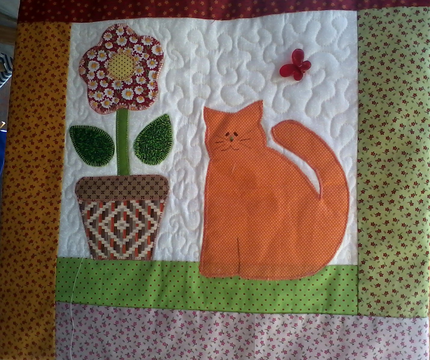 Bichos de Patch: Capa de Almofada Patchwork