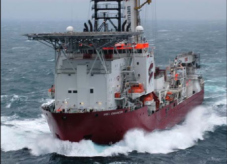 COMM 'N SENSE: World‐Class Vessel Maximizes Well Intervention Collaboration