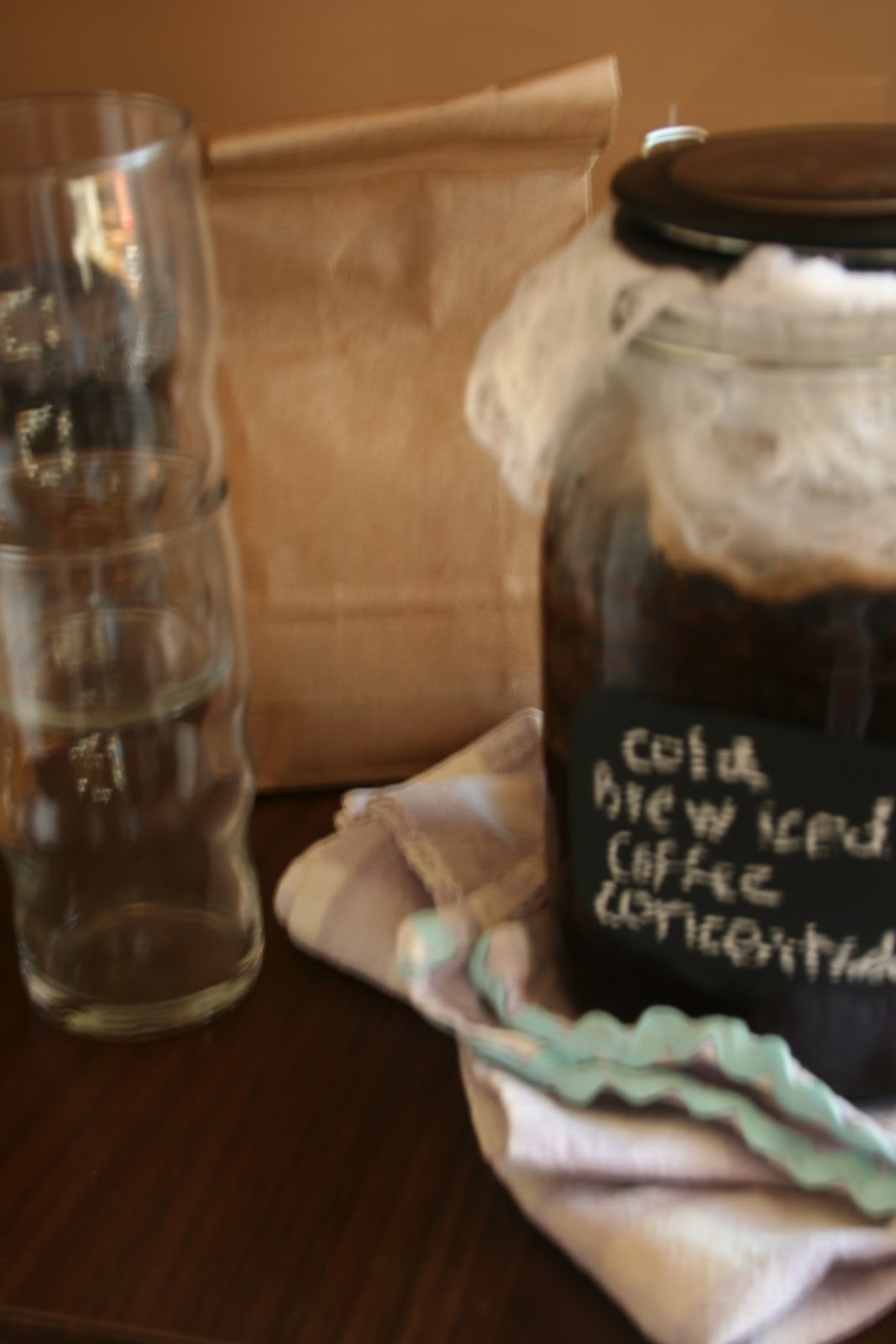 A Full Life: Vanilla Coconut Syrup and How to Cold-Brew Iced Coffee