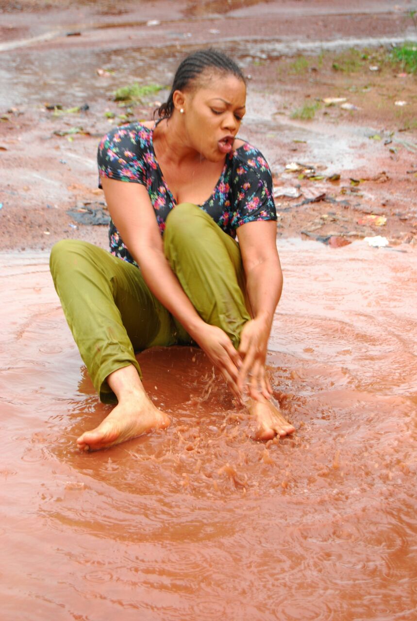 Nollywood Actress Eve Esin Produces First Movie... See Location Photos ...