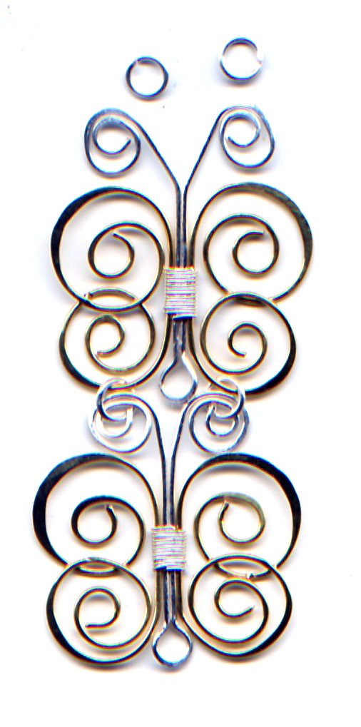WireWorkers Guild: BUTTERFLY BANGLE