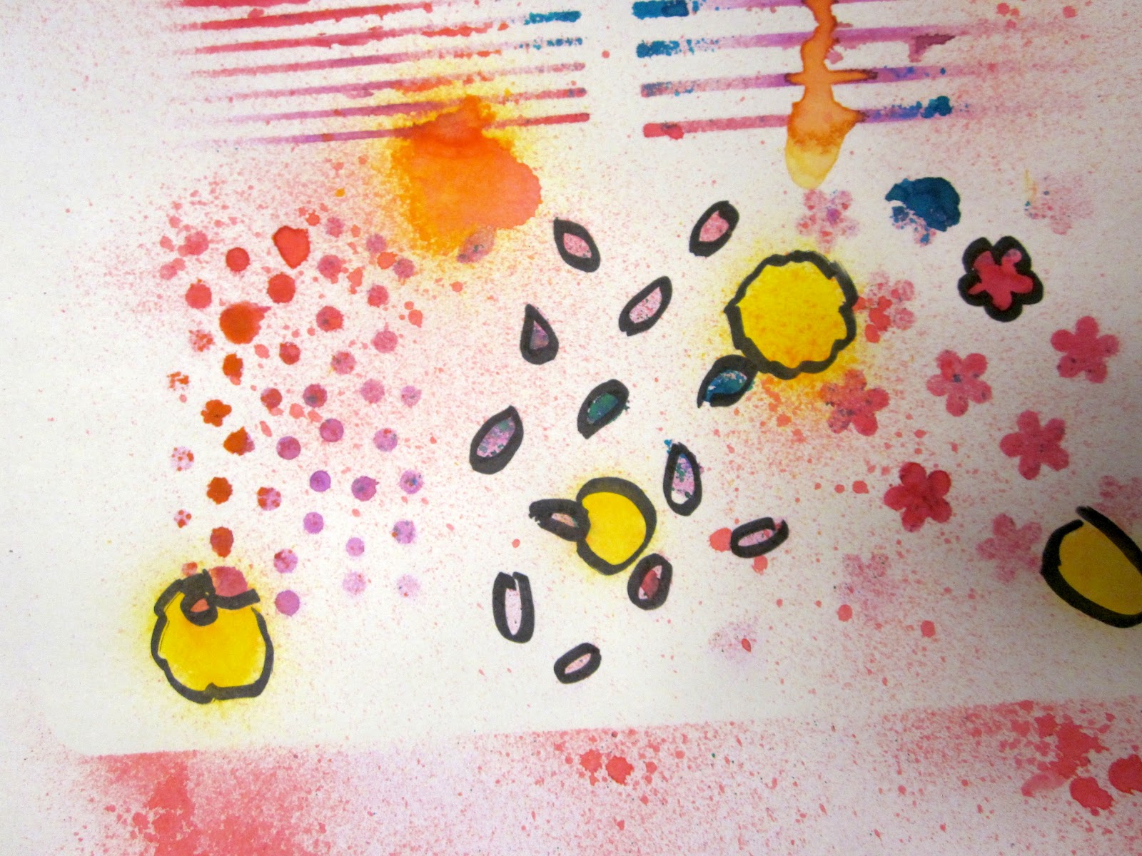 Art is Basic-- Art Teacher Blog: After School Art Class-- Finished Projects