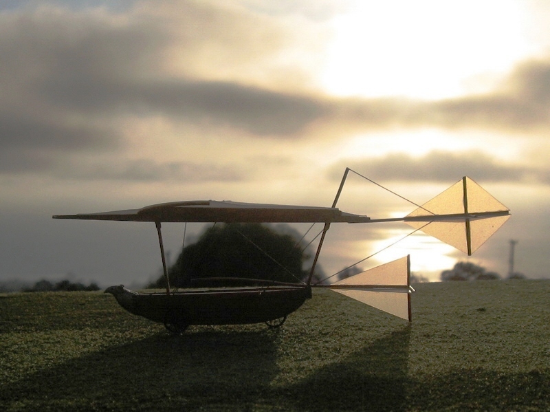 Sir George Cayley's Flying Carriage, 1853 , scratch 1/72nd - Ready for ...