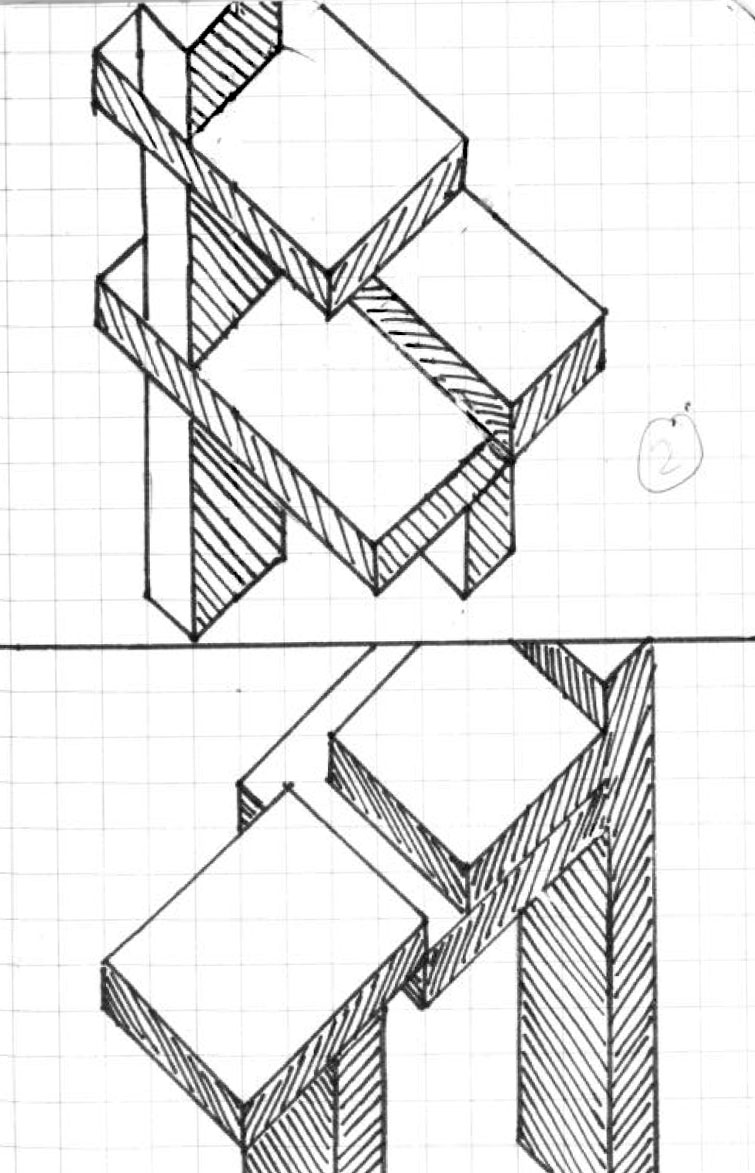 Alyse Hyman: My axonometric diagrams...