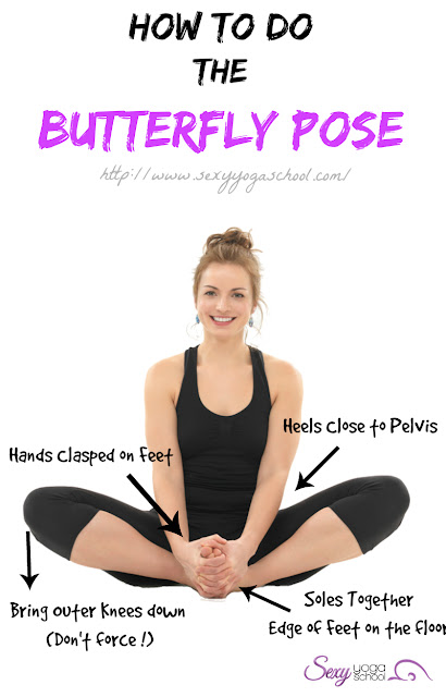 Joga Poses: Butterfly Pose - Baddha Konasana