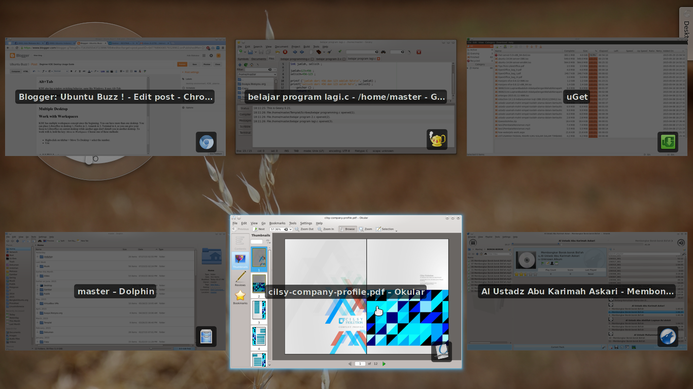 Beginner KDE Desktop Usage Guide Beginner KDE Desktop Usage Guide