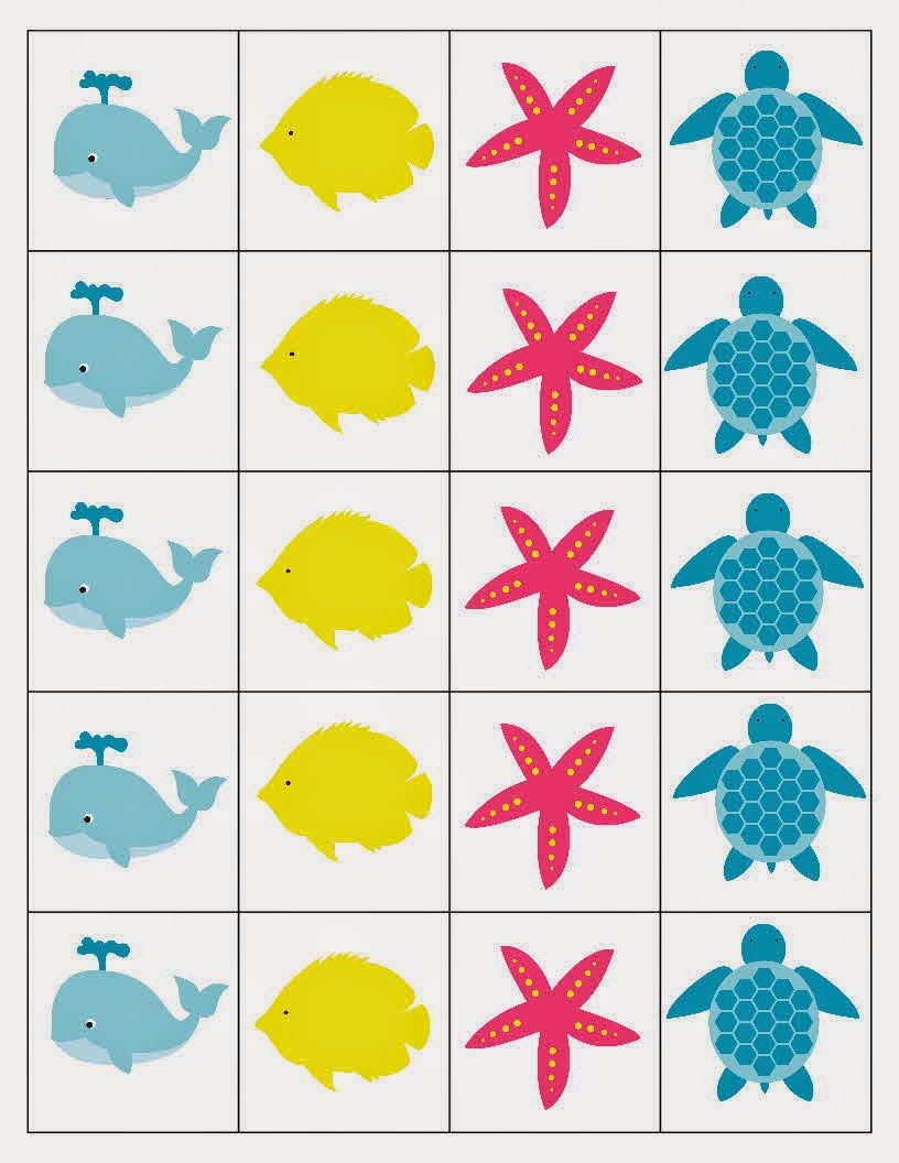 Free Preschool Ocean Printables - Learning To Be a Mom