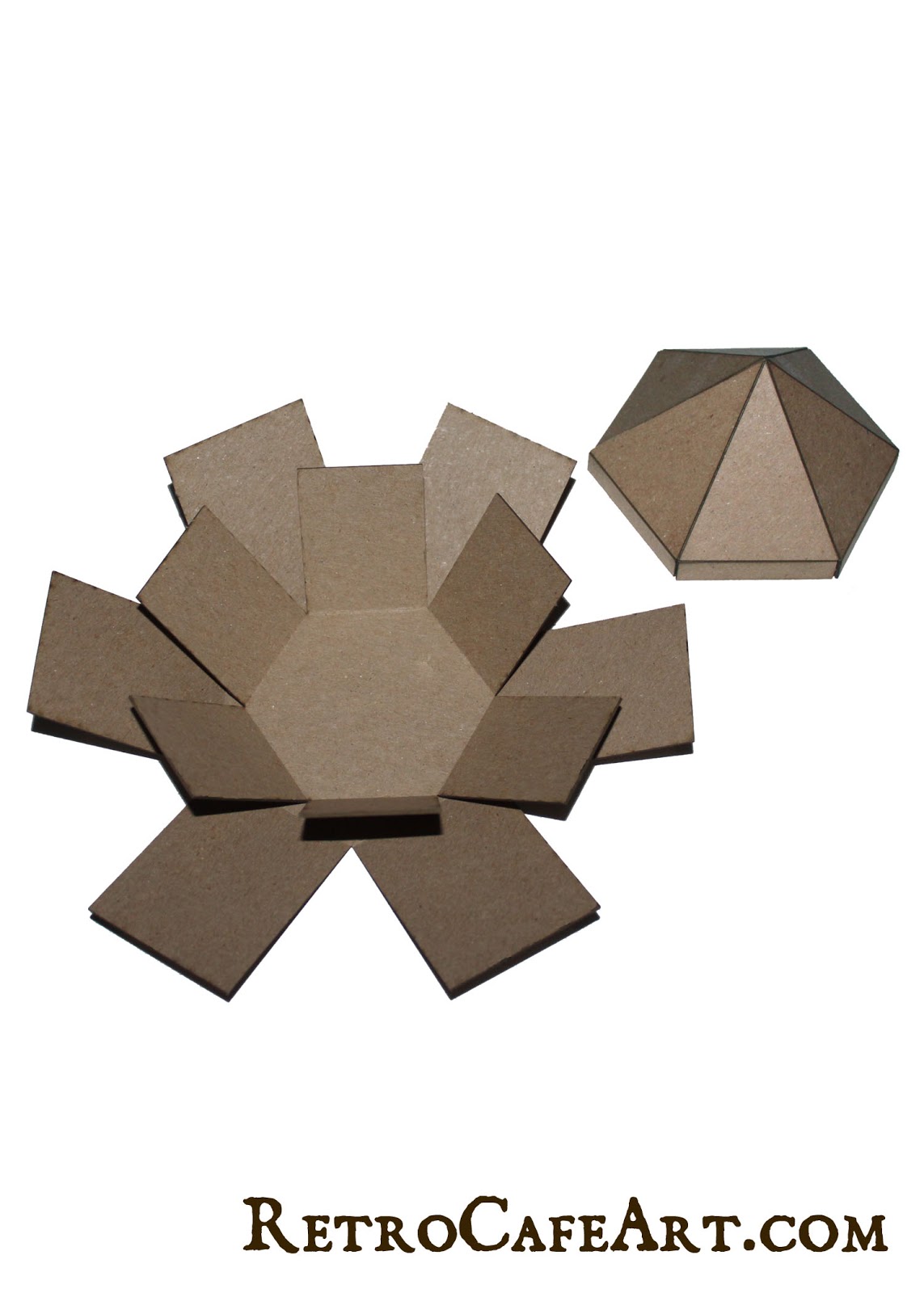 Retro Café Art Gallery: New Victorian Exploding Carousel Box, New Washi Tape (+ a sale), and More!