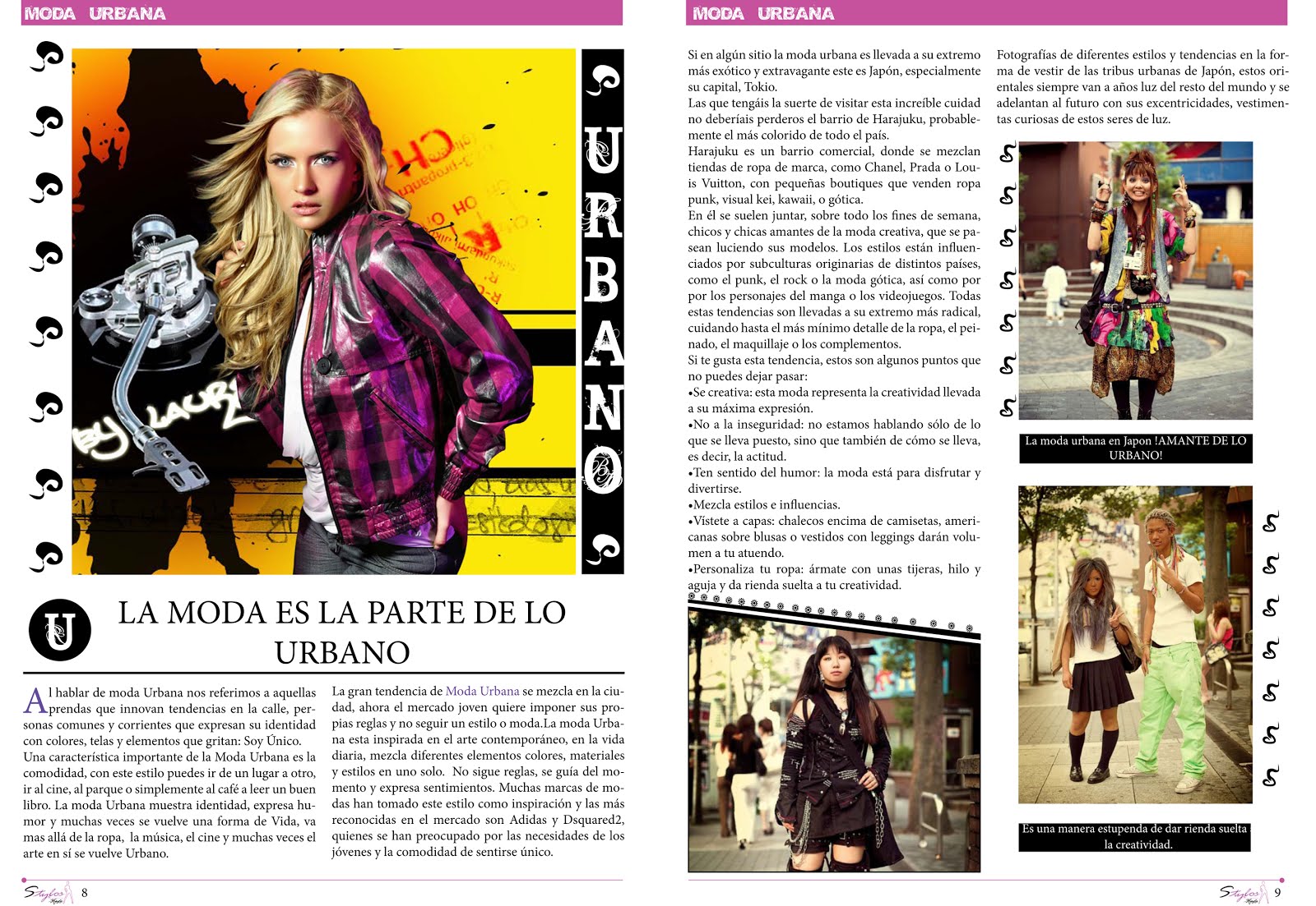 Mis trabajos: Diagramación ( Indesign , vectores en el programa ...