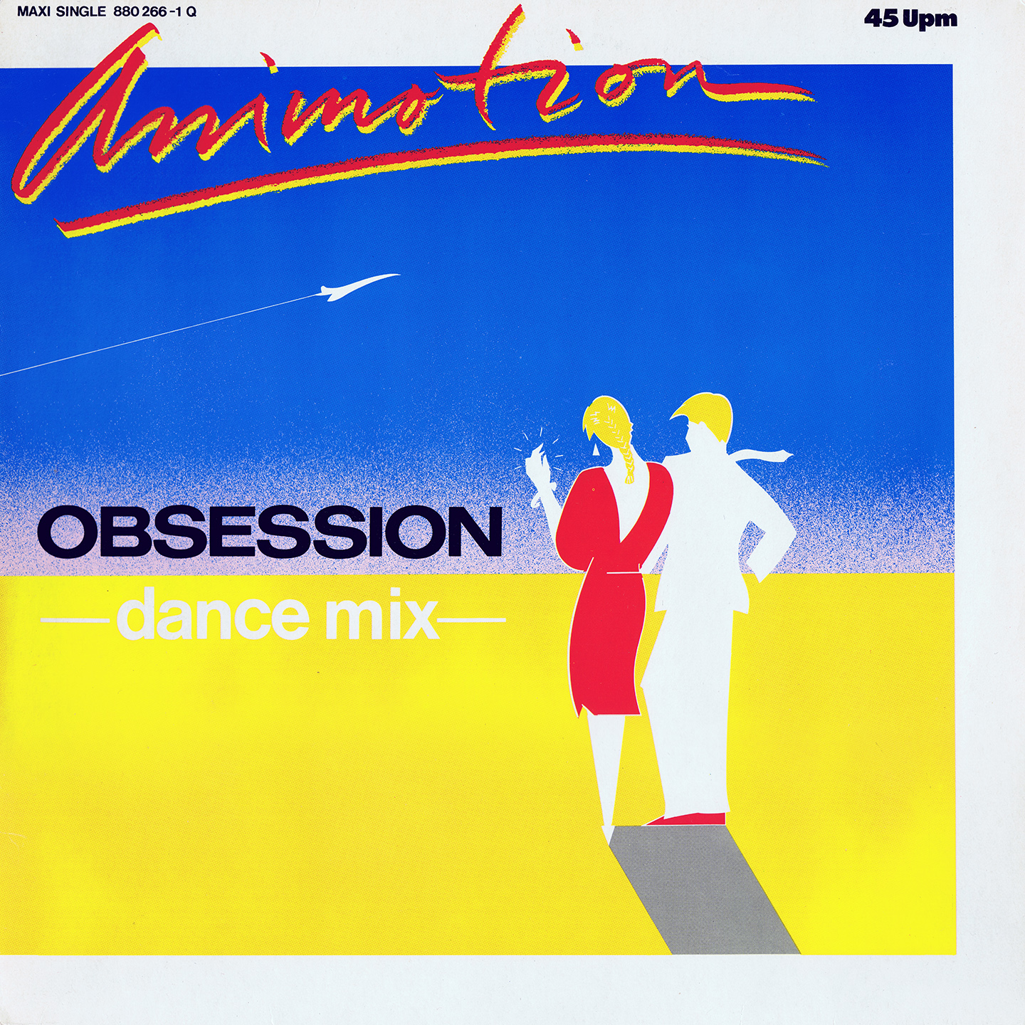 12''/80's: ANIMOTION - Obsession (1984)