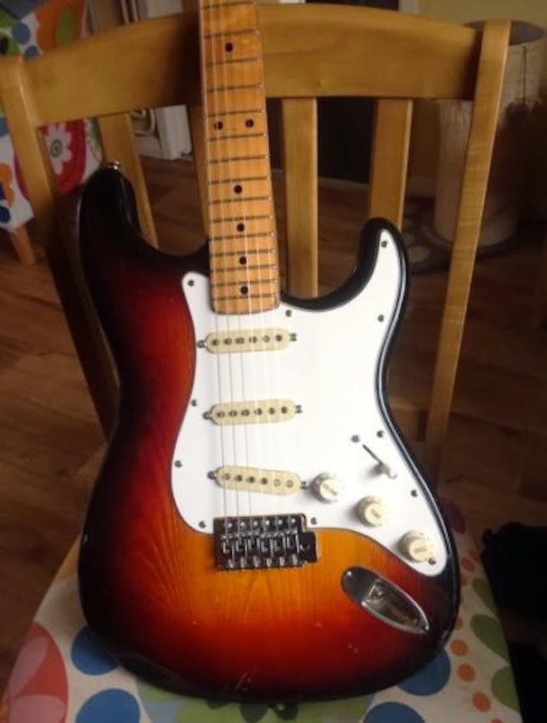 Daion Guitars Down Under: Three Tone Sunburst Daion Performer on Ebay ...