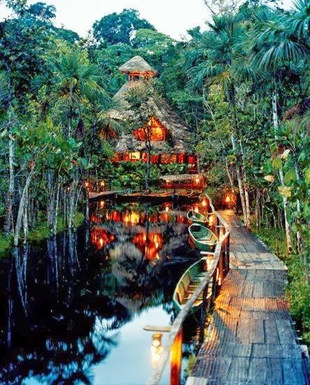 Sacha Jungle Lodge Amazon Primary Rainforest Lodge Ecuador | World's Snaps