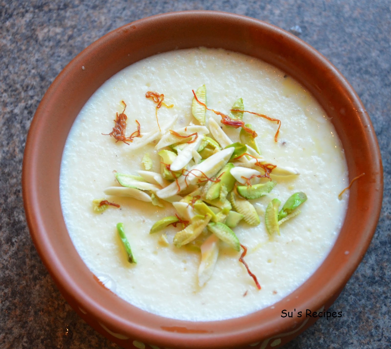 Su's Recipes: Phirni