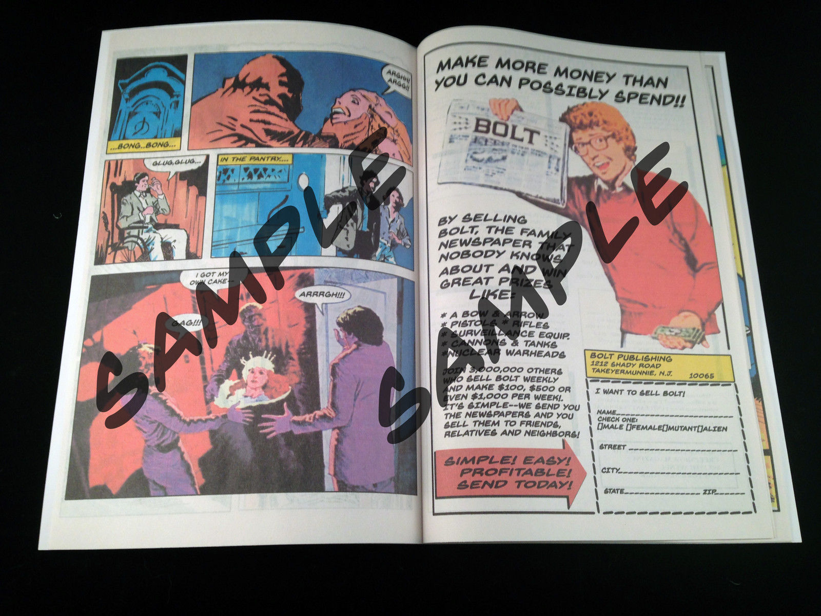 The Horrors of Halloween: Rare Custom Made CREEPSHOW (1982) and ...