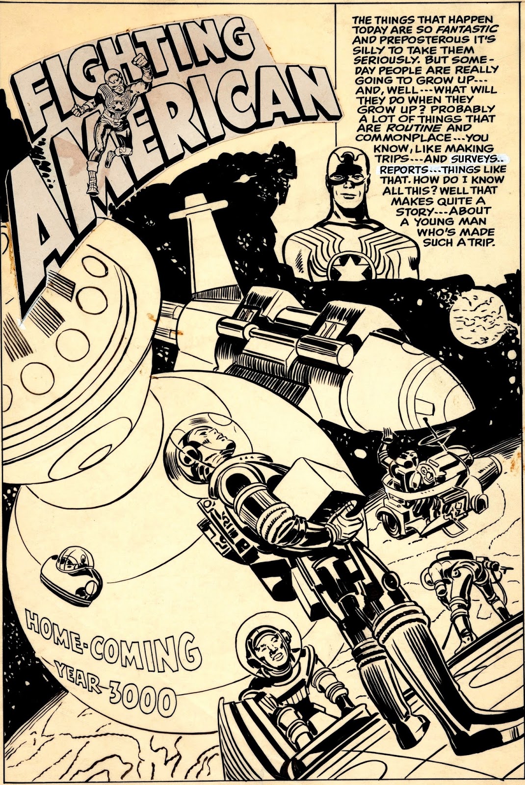 Cap'n's Comics: The Year 3000 by Jack Kirby