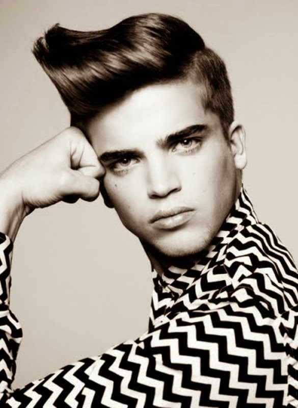 Pompadour Rockabilly Hairstyle