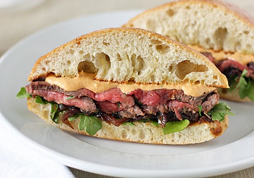 The Galley Gourmet: Italian Steak Sandwich