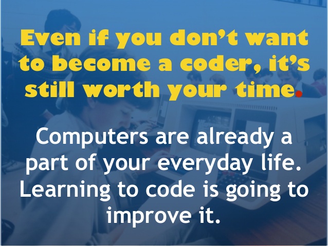 Is learning coding worth the efforts