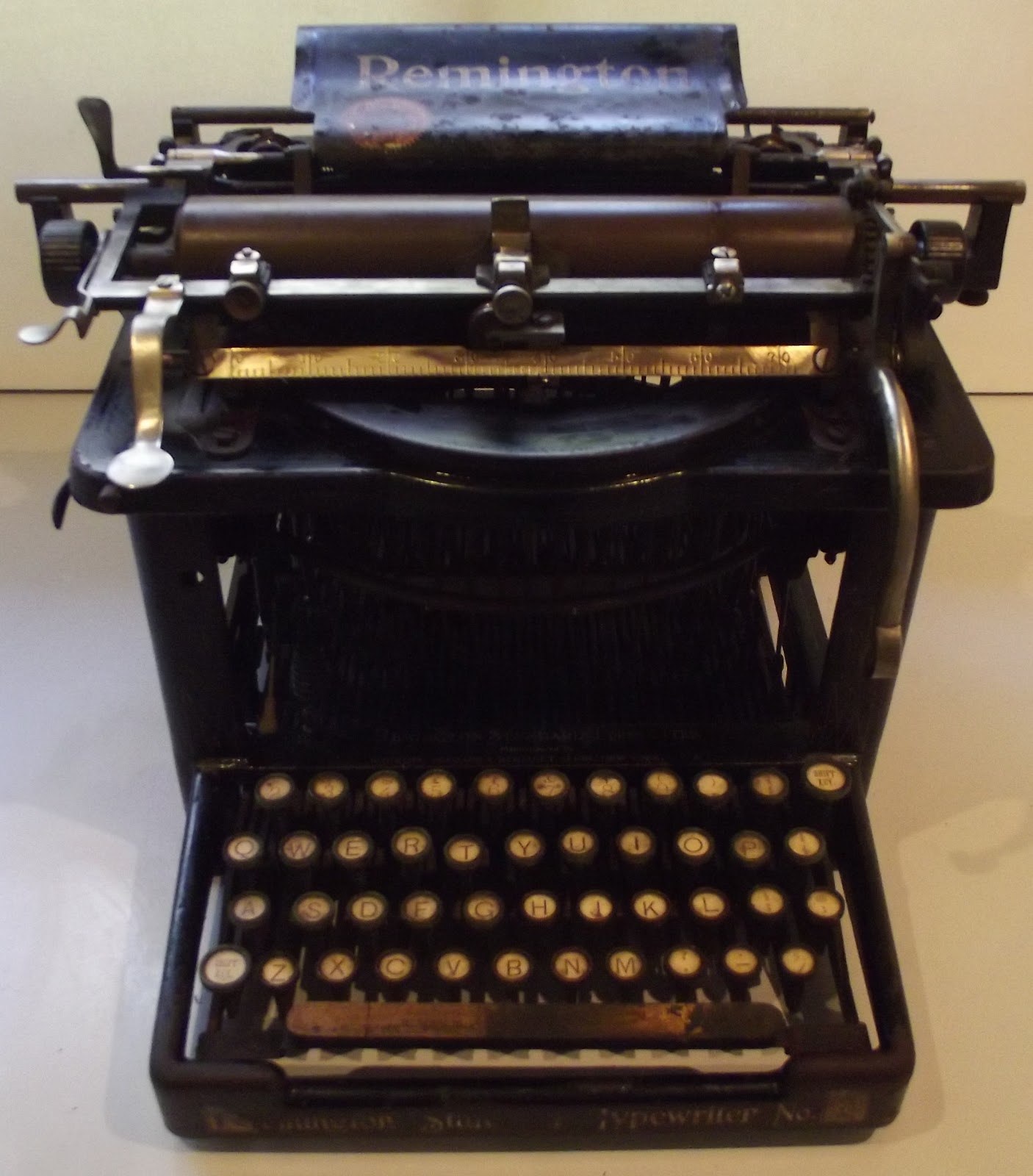 oz.Typewriter: Bringing an 1899 Remington 7 Typewriter Back to Life ...