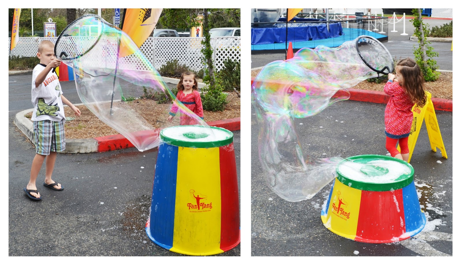 Polkadots on Parade: Discovery Science Center: BUBBLEFEST!!