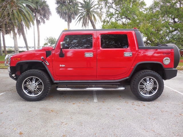 Motor Cars of Stuart: 2005 Hummer H2 SUT Victory Red - Auto sales ...