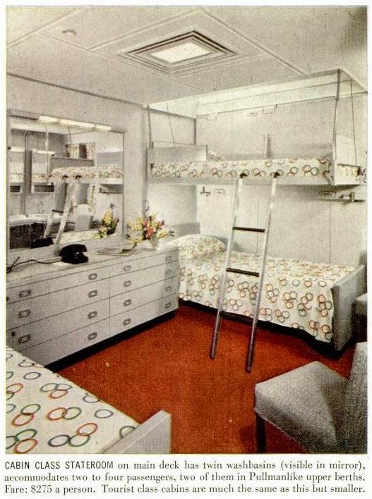 ABT UNK: Those Places Thursday: Mom's Trip to Europe, 1953 - Aboard the ...