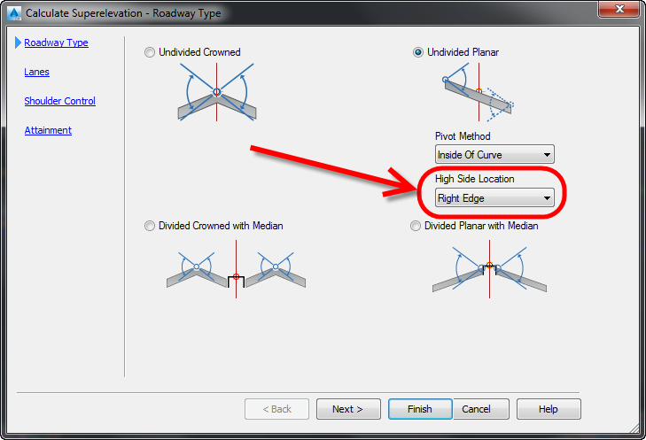 Ideate Solutions: How to Superelevate a Planar Roadway in Civil 3D 2016